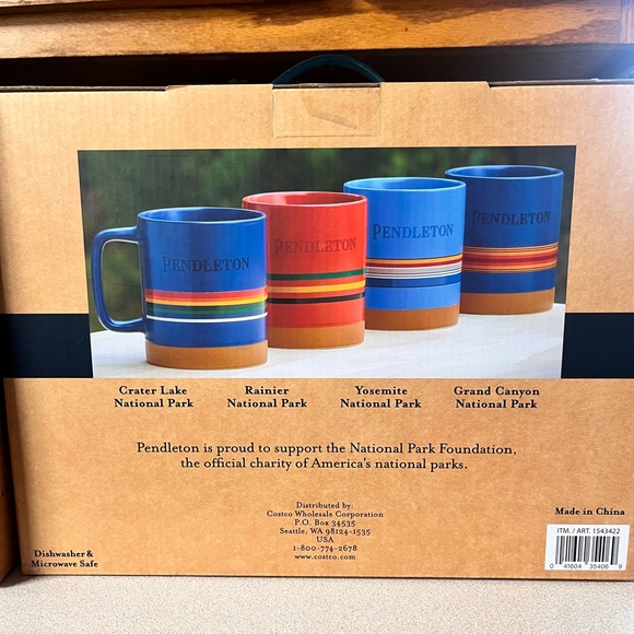 Pendleton | Dining | Pendleton 2 Sets Of 4 National Parks Collectable ...